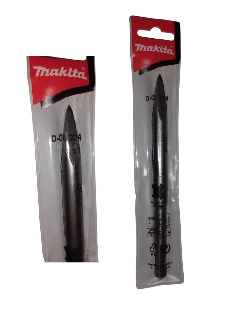 Cincel Punta Makita D-08034 Encastre SDS-PLUS Largo 160mm para ...